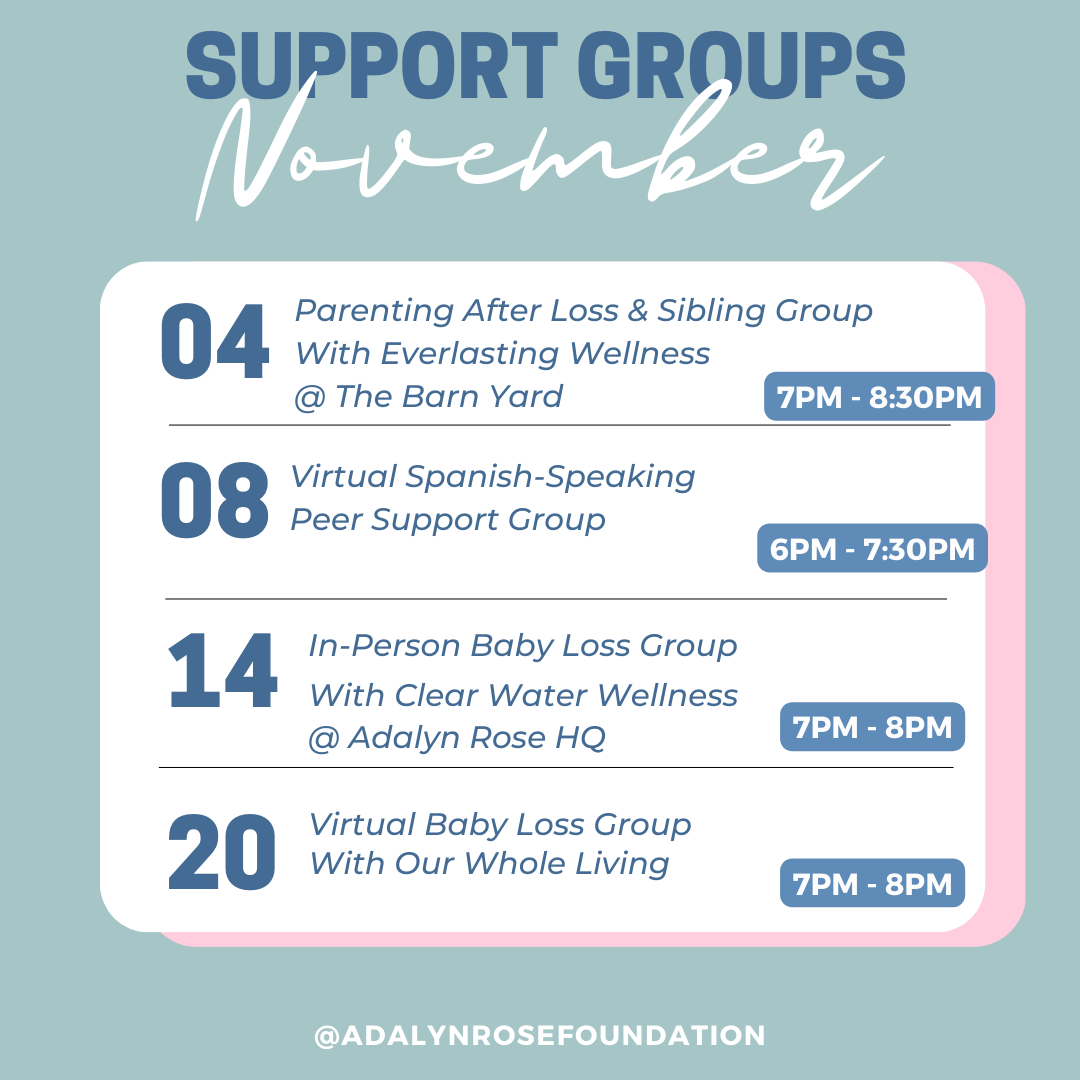 Support Groups - Adalyn Rose Foundation
